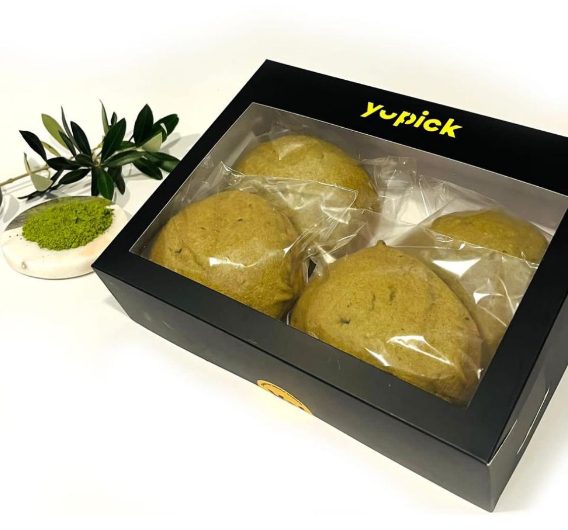 Concha Sarais de matcha - Yupick